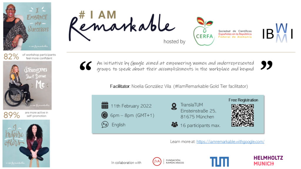 #IamRemarkable hosted by CERFA – CERFA