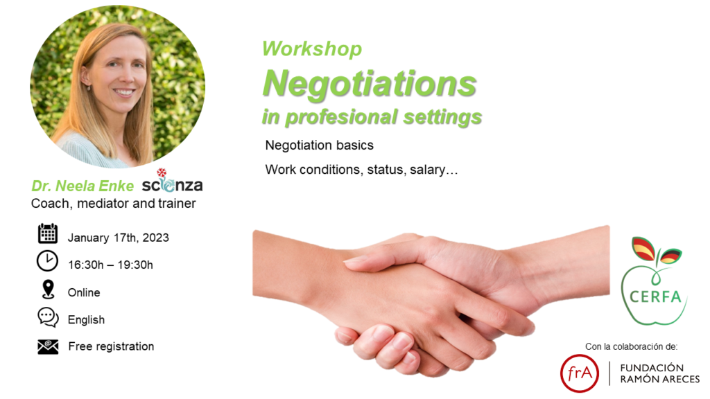 Workshop in negotiations – CERFA